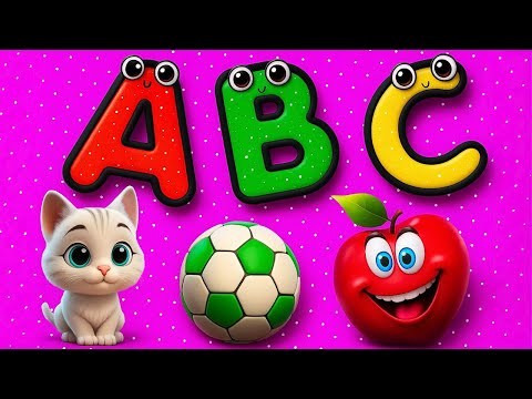 🔴 LIVE | ABC Phonics Song with Objects 🎵 | A to Z Learning Fun for Toddlers | Kid Will Tv