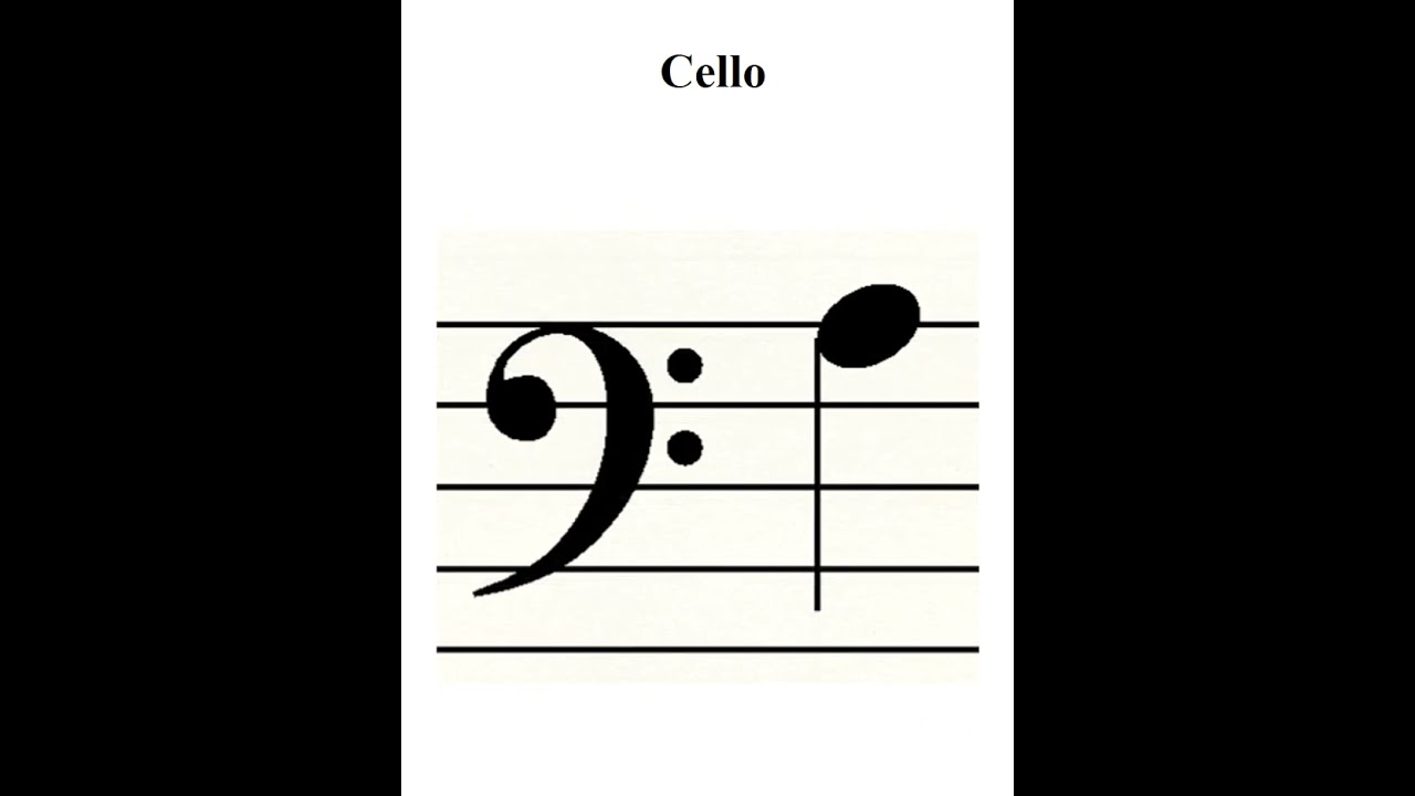 Cello D String Notes (+ Open Strings) (Updated)
