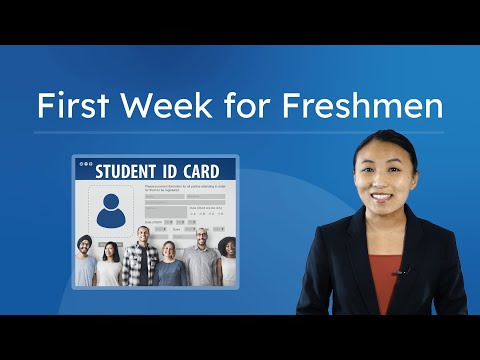 First Week for Freshmen - What To Expect Your First Week of College