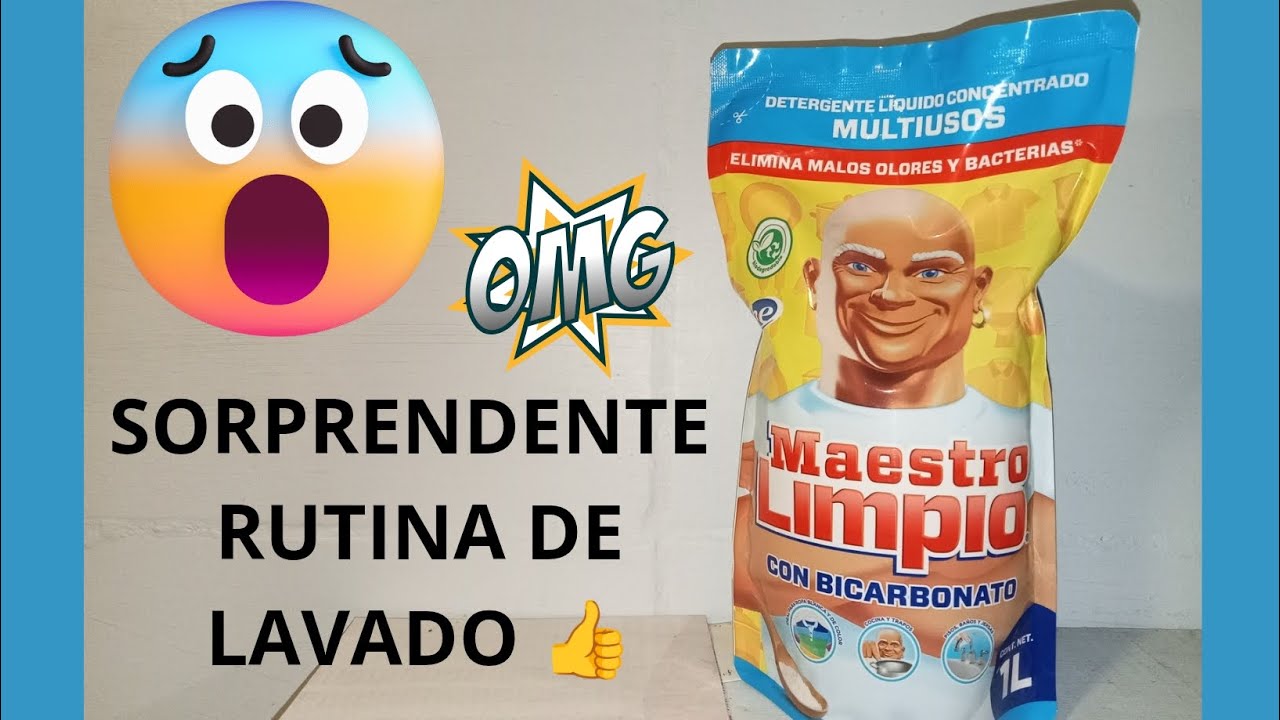 MAESTRO LIMPIO LIQUID DETERGENT 🤔