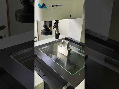 measure with star probe on our Uranus Fully Automatic vision measurement Machine #Meaxpert #VMM #CMM