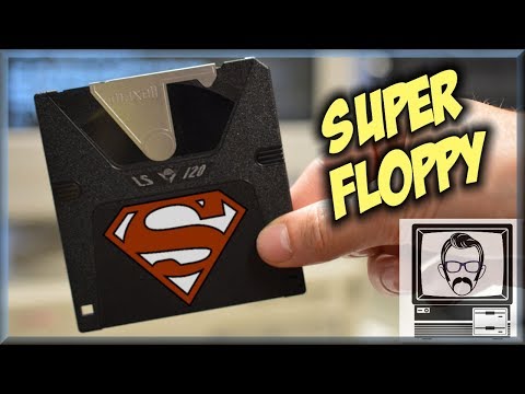 A 120MB Super Disk -- Floptical Disk | Nostalgia Nerd