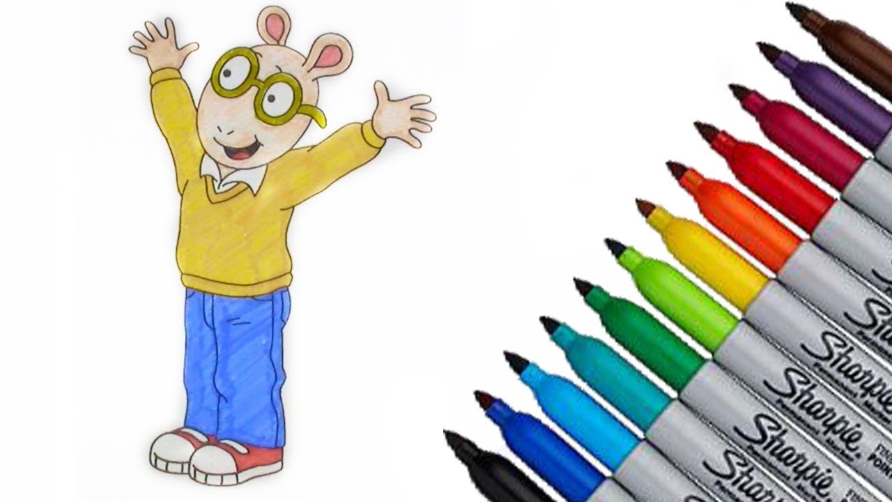 Arthur PBS Kids Coloring page 2017 New HD Video for Kids