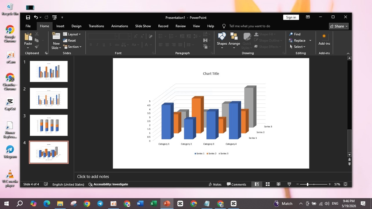 How to Insert Histogram Chart on Microsoft PowerPoint in Windows 10/11 [Tutorial] 2026