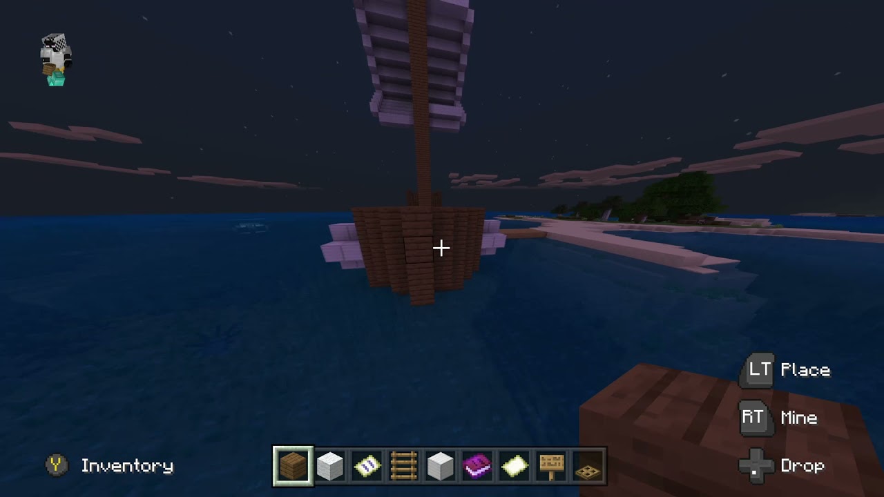 USS CONSTITUTION Built in Minecraft