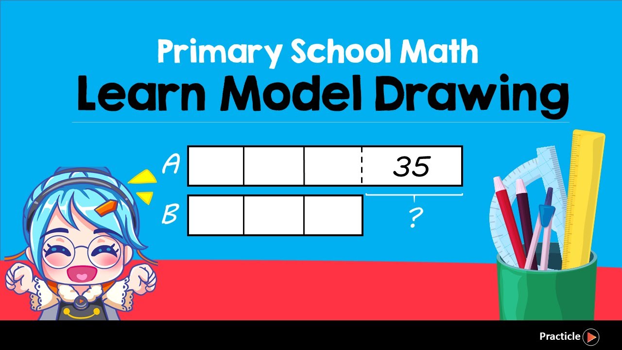 Model Drawing  with Before and After (Singapore Math Problem Solving Made Easy)