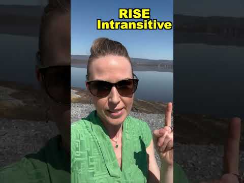 ⤴️ How to use RAISE and RISE - Learn English Shorts ↗️