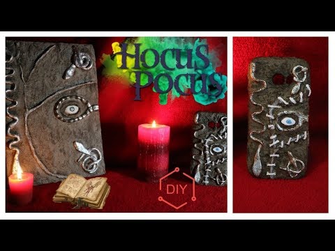 HOCUS POCUS | DIY SPELL BOOK PHONE CASE