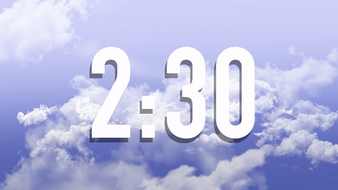2.5 Minute Timer