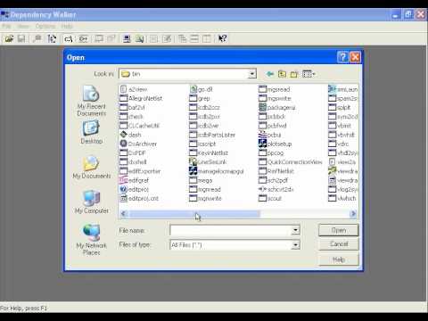 How to generate Dependency Walker log files for Customer Support