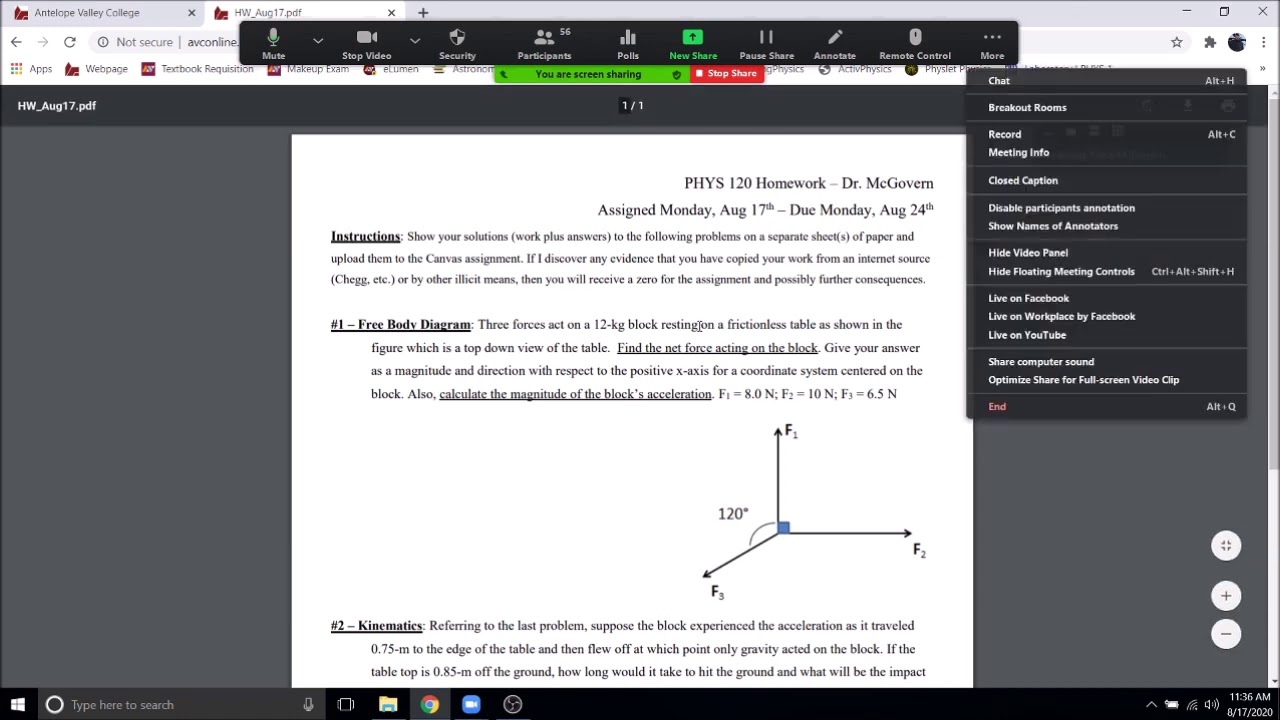 PHYS 120 - Course Introduction