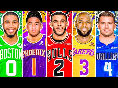 BEST NBA PLAYER FROM EACH JERSEY NUMBER IN 2025