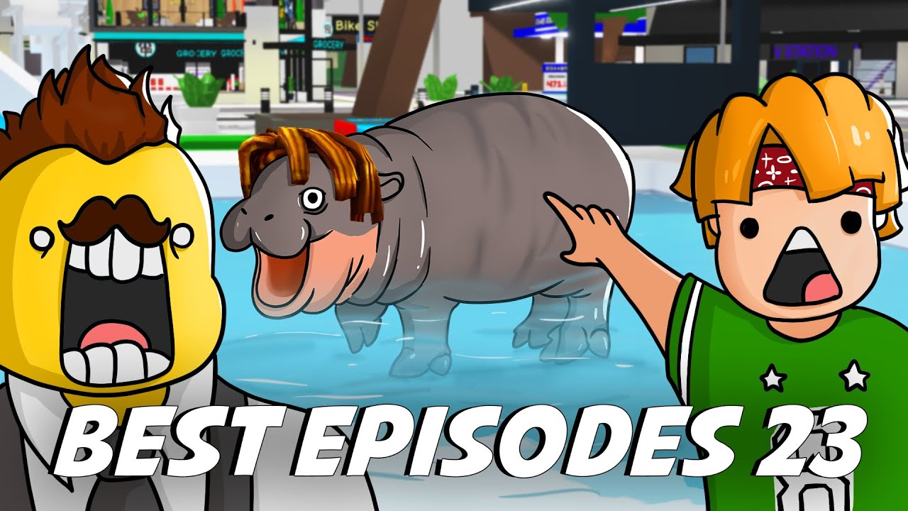 BEST EPISODES COMPILATION 23 / ROBLOX Brookhaven 🏡RP - FUNNY MOMENTS