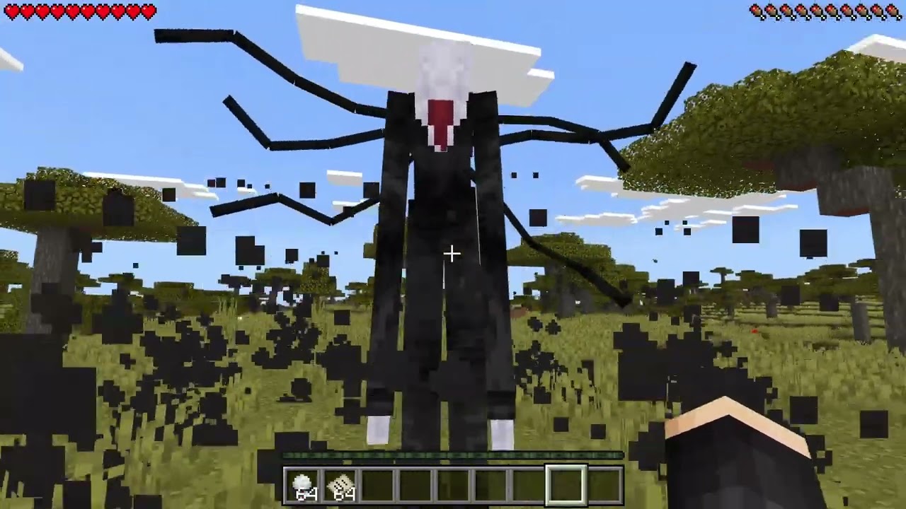 NEW Slenderman ADDON in Minecraft PE