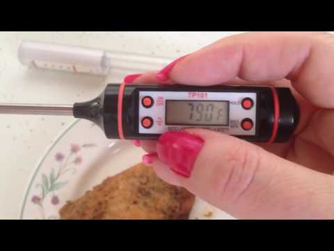 How To Use Chef Remi Cooking Thermometer on Baked Chicken