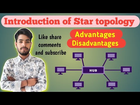 Introduction of Star topology Advantages and disadvantage in star topology (@Learn_Education_Pro