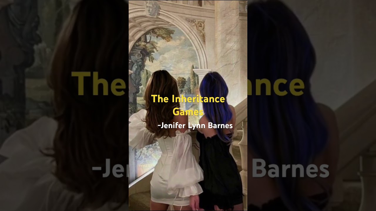 The Inheritance Games! #bookrecommendations #theinheritancegames #heniferlynnbarnes #books #bookish