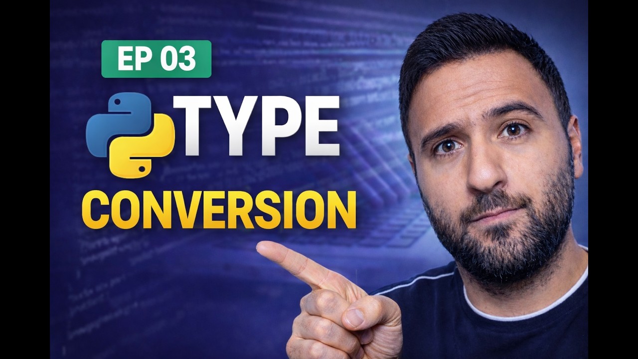 Python Data Type Conversion Explained | EP 03
