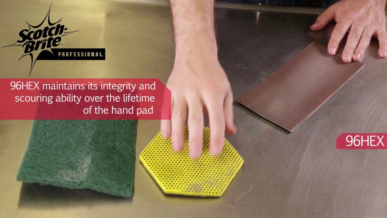 Scotch Brite 96HEX Durability Test