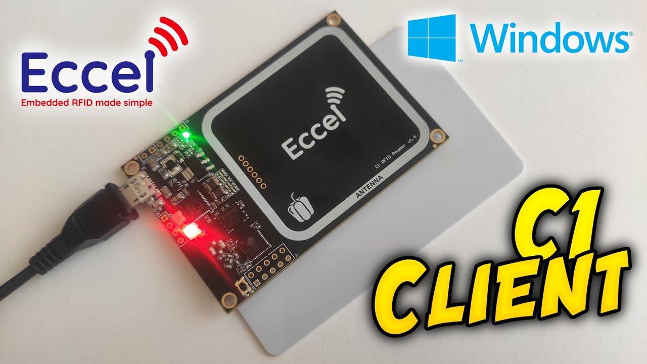 Pepper C1 RFID reader - C1 Client. Windows app with sources (Qt/C++)
