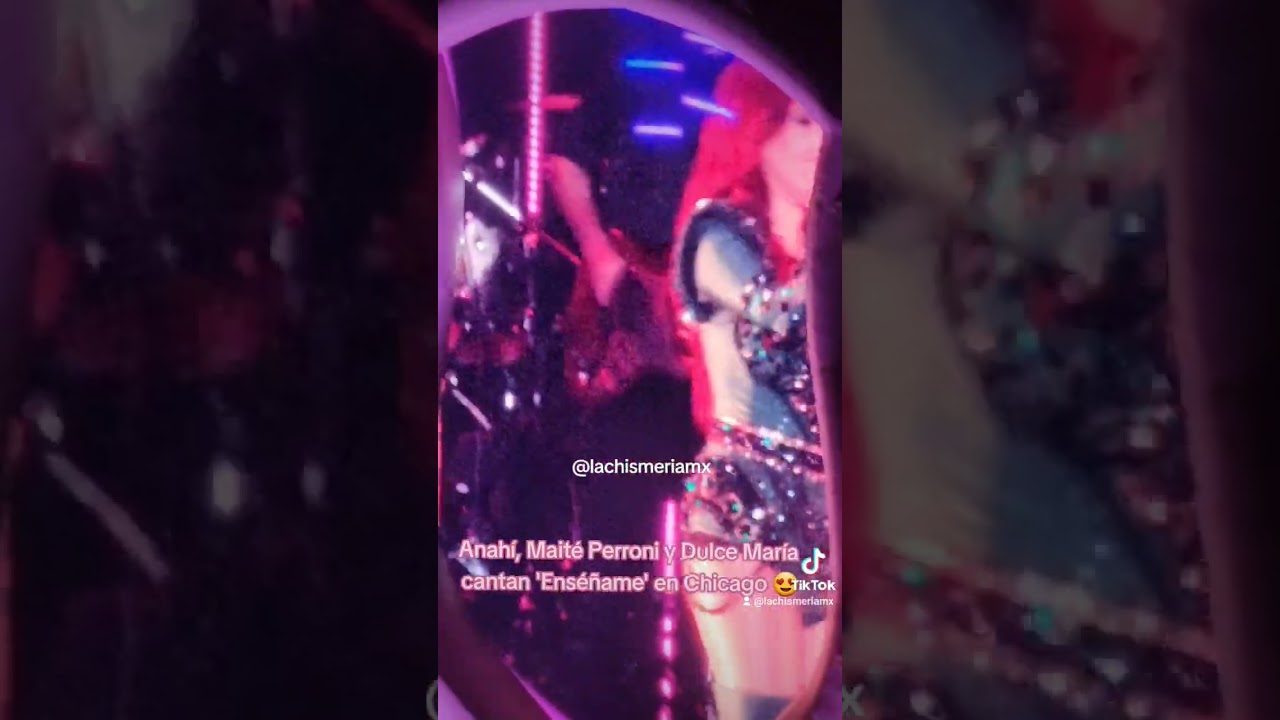 Anahi, Maité Perroni y Dulce María cantan 'Enséñame' en Chicago en el Soy Rebelde Tour de RBD