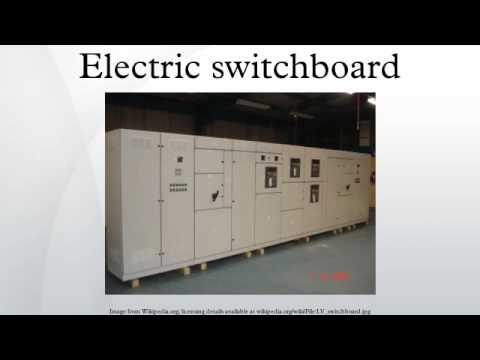 Electric switchboard