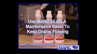 MARC 55 Drain Cleaner, Heavy Duty, 32 oz | PlumbersStock