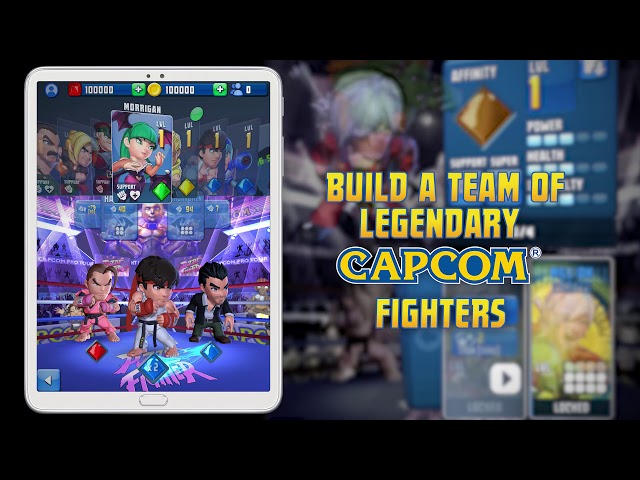 Build a team of legendary fighters in Capcom's new Puzzle Fighter free ...