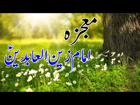Mojza Imam Sajjad AS in Urdu | Miracles & Karamat of Imam Zain-ul-Abideen (AS)
