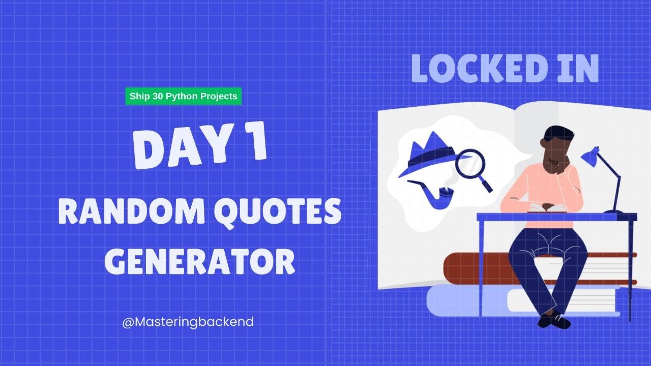 Build Your Own Random Quotes Generator in Python