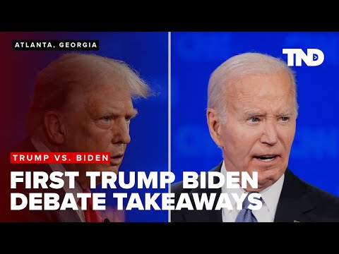 Takeaways from the first Biden Trump presidential debate