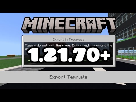 Export your Worlds in 1.21.70+ using *This Method* | Minecraft Bedrock Tutorial