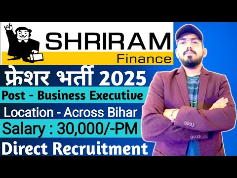 SHRIRAM finance hiring freshers - walk in interview - salary 30k - direct job _big hiring_location ?