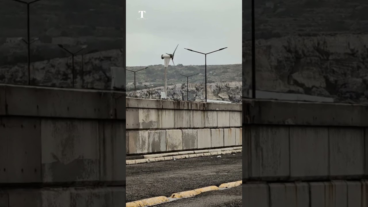 Gozo Ferry hit by rough seas amid bad weather