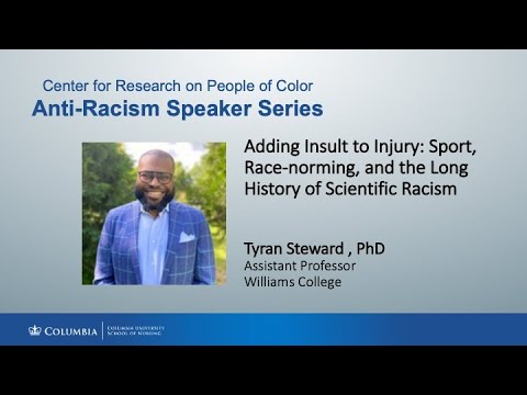 Anti-Racism Speaker Series: Dr. Tyran Steward