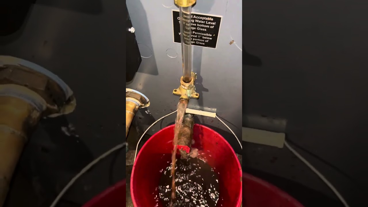 Simple steam boiler maintenance