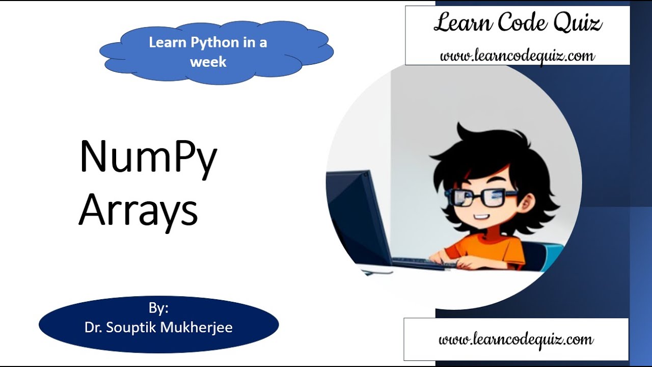 Learn Code Quiz Datascience | NumPy Arrays | Learn Python in a Week