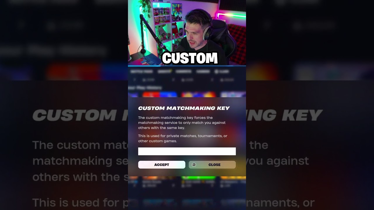 How to join Fortnite CUSTOMS 🏆