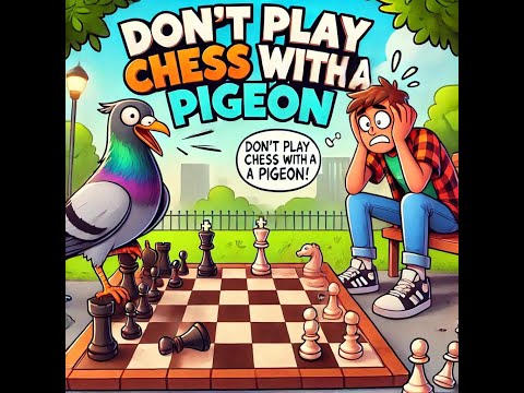 DON'T PLAY CHESS WITH PIGEON