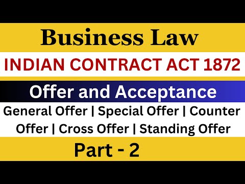 Types of Offer Video Lecture - Crash Course for Judiciary Exams