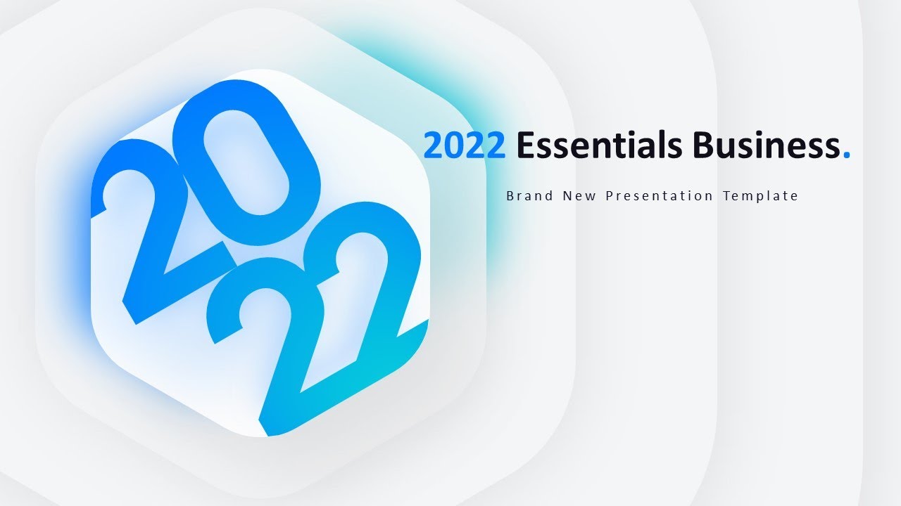 2022 Essentials Business Multipurpose PowerPoint Template