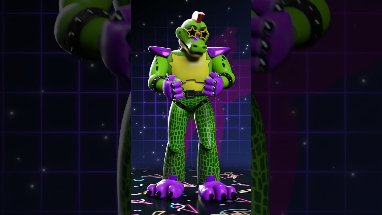 Montgomery Gator FNaF Security Breach Animation