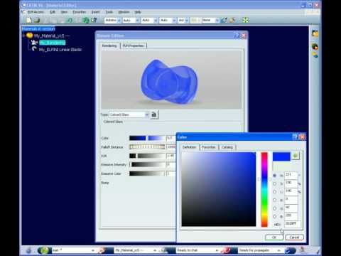 Manage materials in CATIA with Material Definition