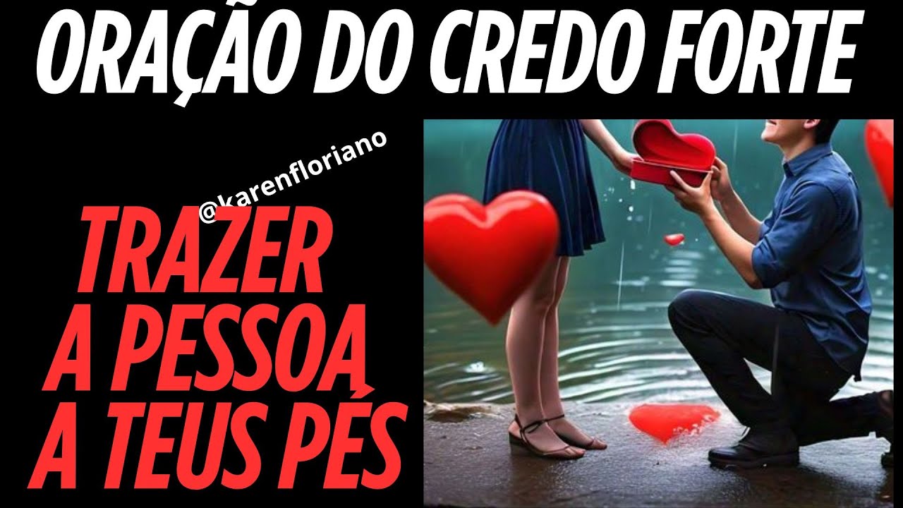 STRONG CREED PRAYER - BRING THE PERSON TO YOUR FEET!