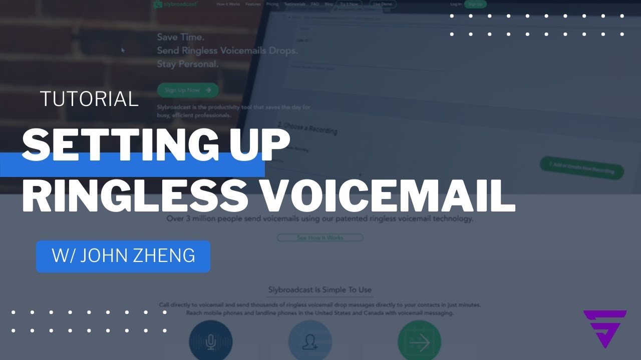 Tutorial: Setting Up Ringless Voicemail