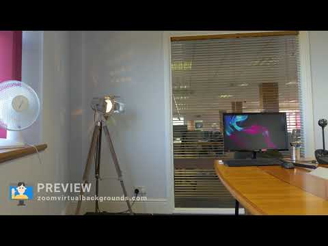Private Office Zoom Virtual Background Preview