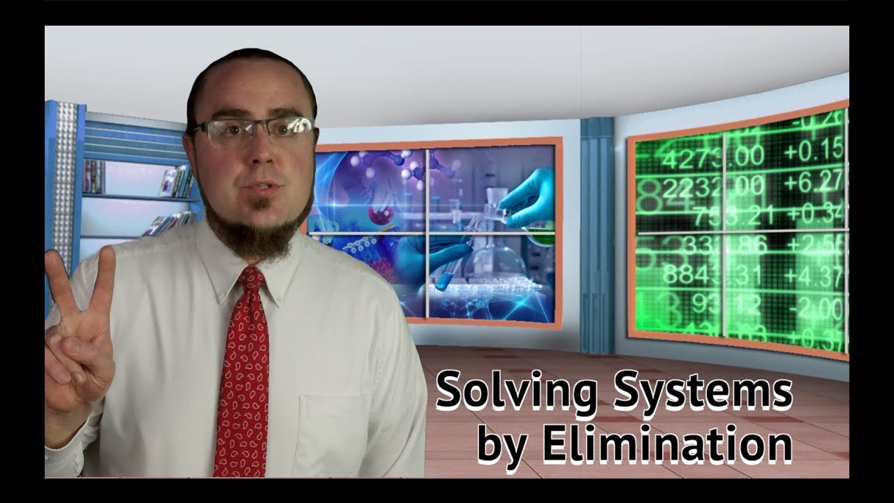 Math Tip : Solving Systems of Linear Equation by Elimination