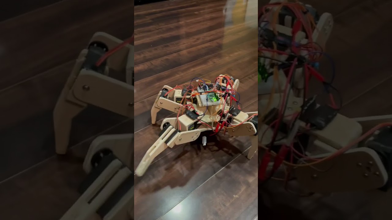 Quadruped with pi pico