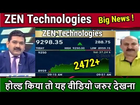 ZEN Technologies share latest news,zen tech share analysis,result,zen tech share target 2030