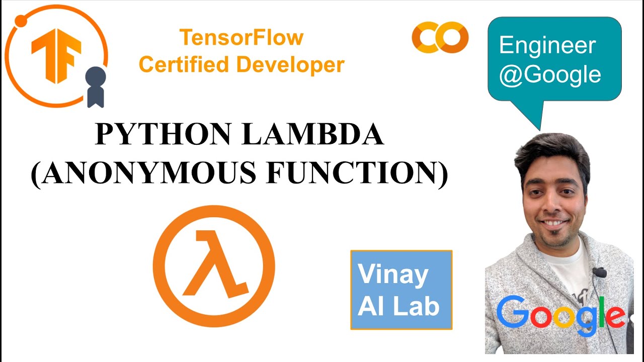Python Lambda Function | Python Tutorial for Beginners | AL & ML Programming | Python